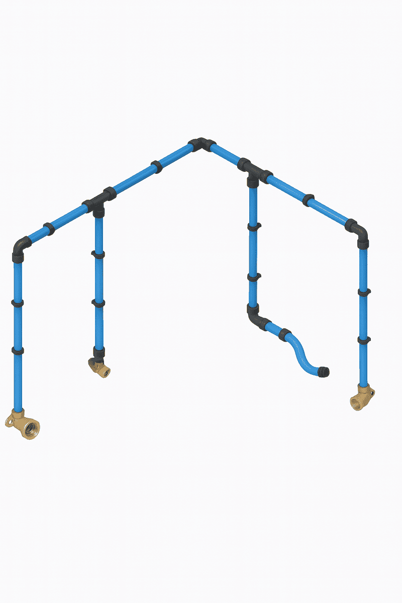 John Guest Triple Bay Kit with PCL Couplings | PneuFlo