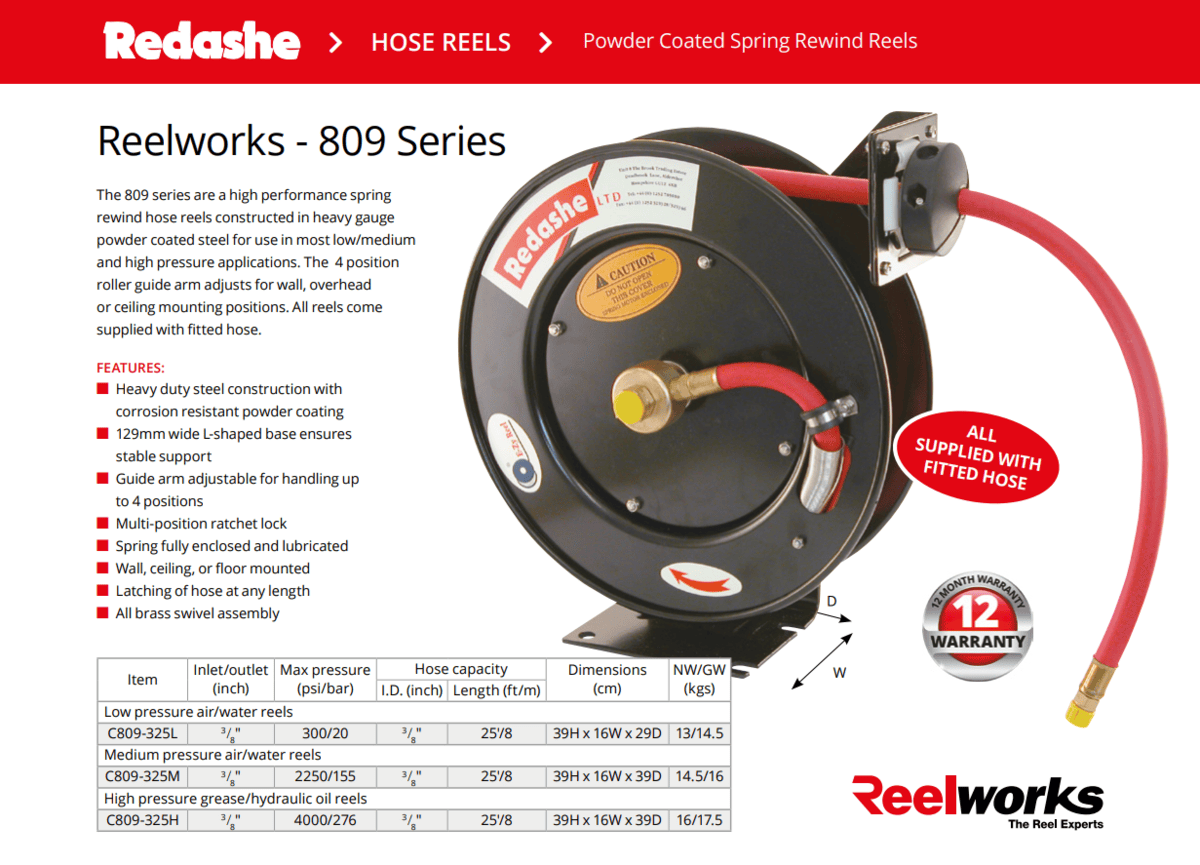 809 Series Reel